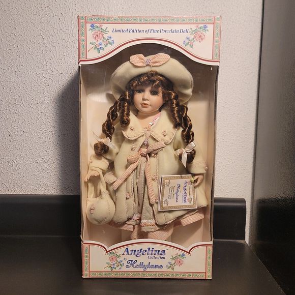 Art | Angelina Collection By Hollylane Porcelain Doll 205 | Poshmark